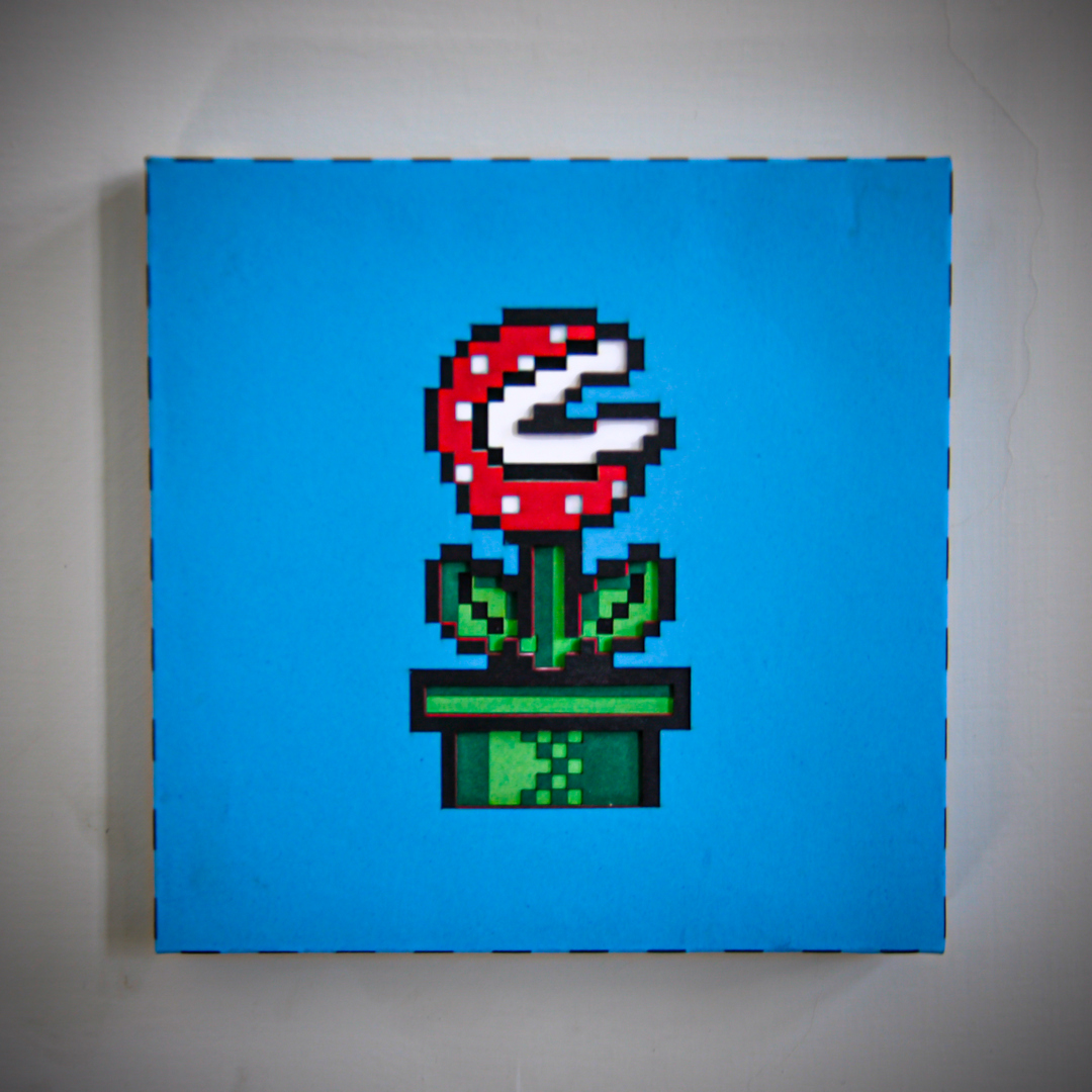 Supermario - Pianta Piranha - Santa Jerina